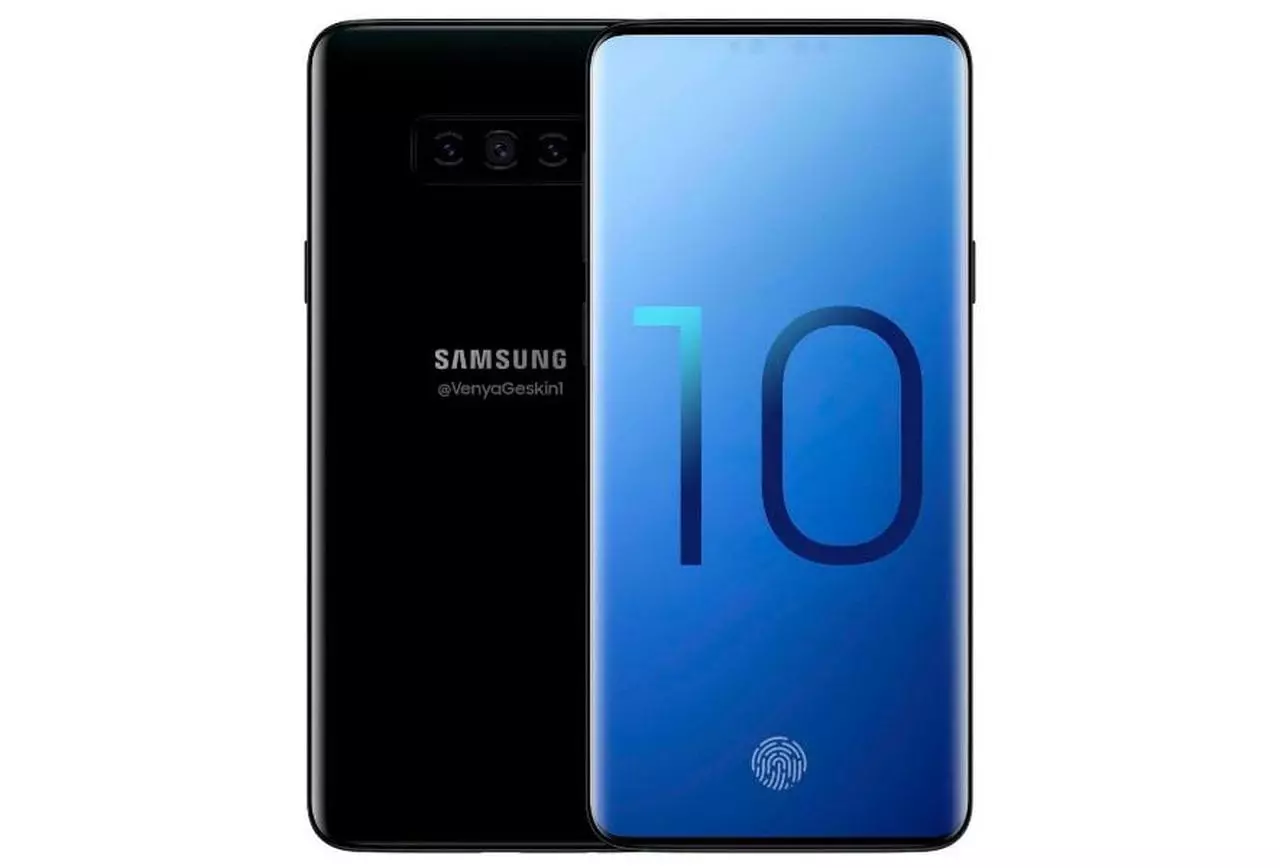 Det offisielle bildet av Samsung Galaxy S10 slo ved et uhell på Internett 22235_2