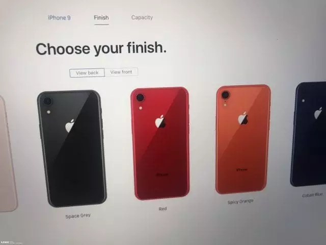 Apple- ը ավելացրեց iPhone 9-ի եւ iPhone XS- ի պաշտոնական կայքում 22585_2