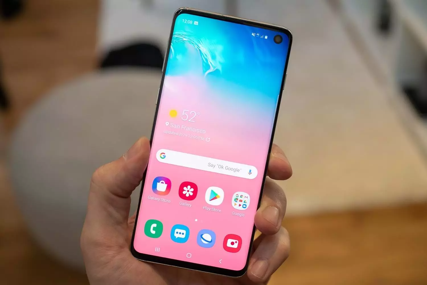 Samsung Galaxy S10 nampi kasempetan anu saé 22644_1