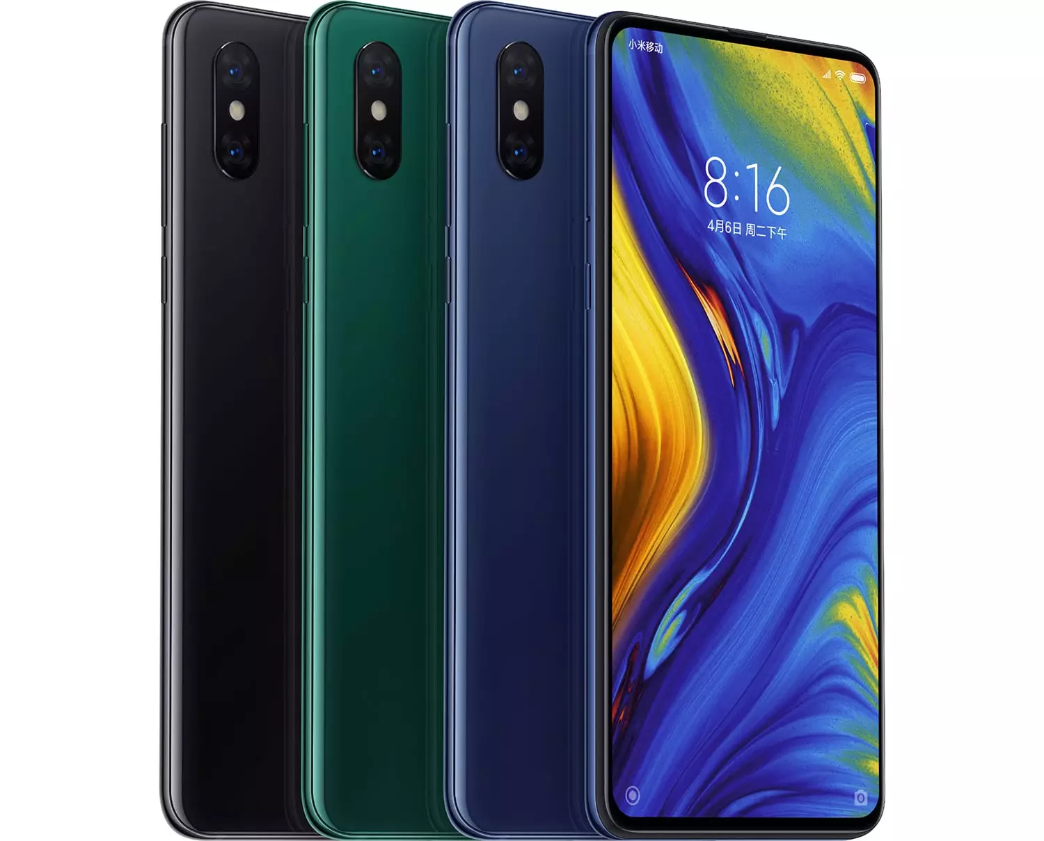 Xiaomi Mi Campuran 3s didol: Spesifikasi lan rega 22833_2