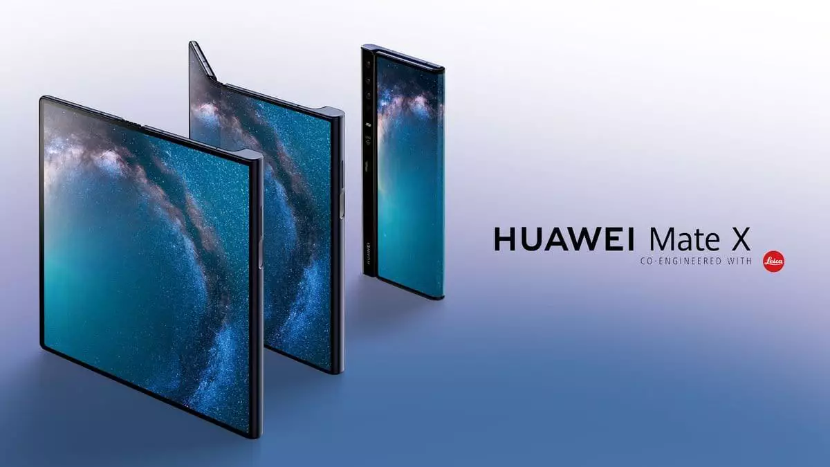 Presentasi Huawei Mate X - smartphone lempitan paling apik, nanging kanthi rega edan 23150_1