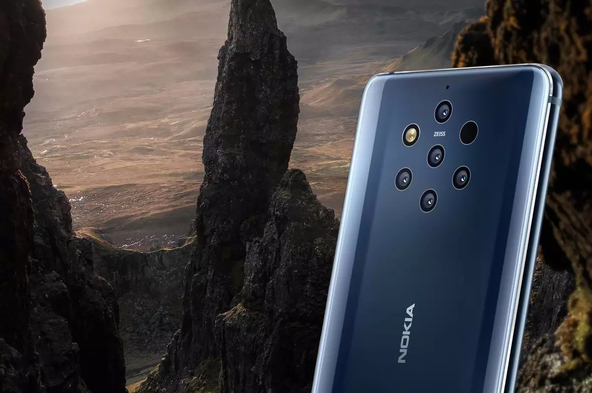 Прадстаўлены Nokia 9 PureView: першы ў свеце смартфон з пяццю камерамі 23231_1