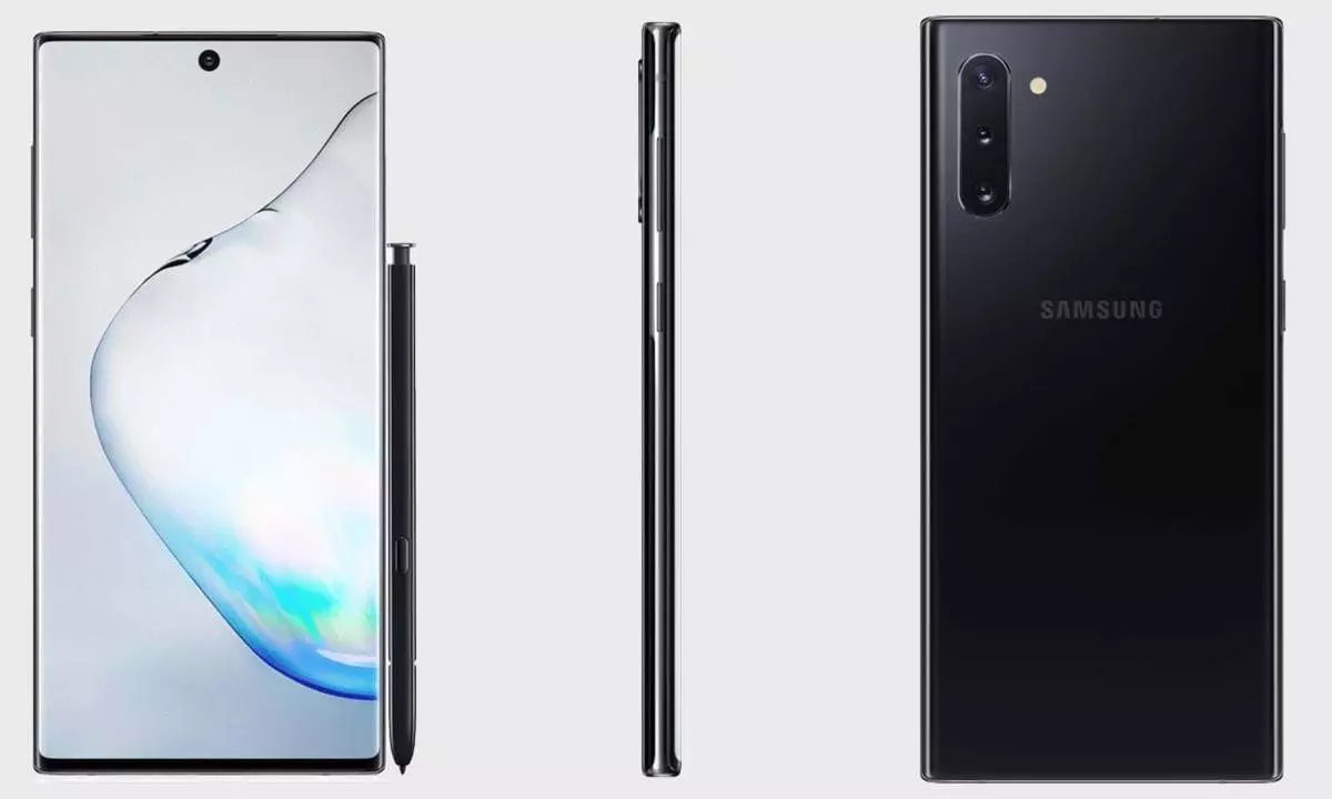 Samsung Galaxy Note 10 Of Shock guztien irudi ofizialetan 23781_2