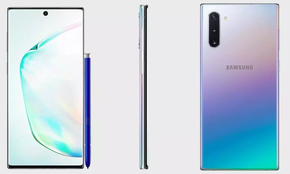 Samsung Galaxy Note 10 Of Shock guztien irudi ofizialetan 23781_3