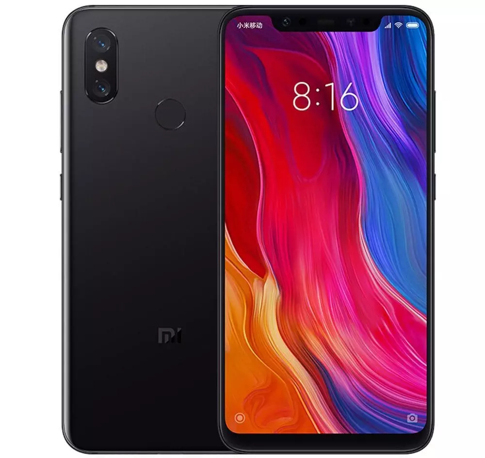 Xiaomi mi 8 շատ հզոր փլուզված գնի մեջ 23923_2