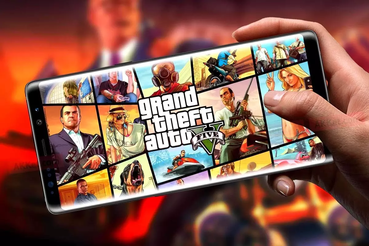 Grand Theft Auto v ar gael ar Android ac IOS 23940_1