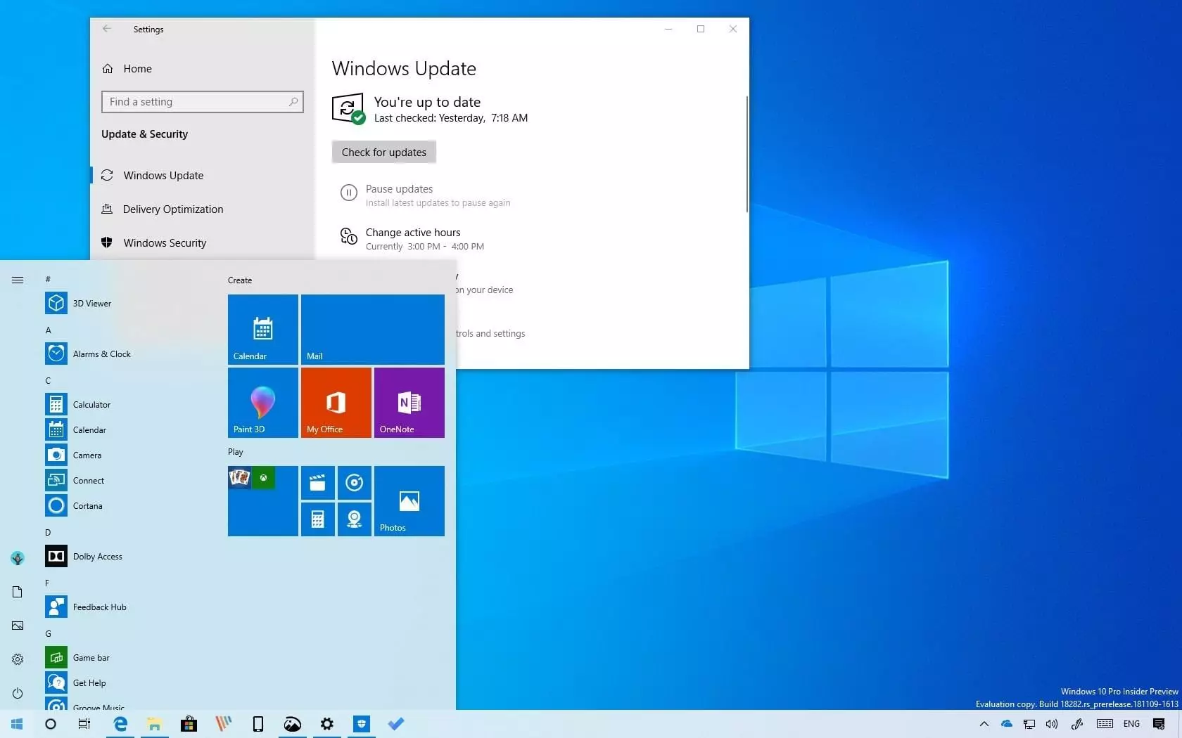 የ Windows 10 ሁሉም መታ አዲስ አጋጣሚ አግኝቷል 24321_2