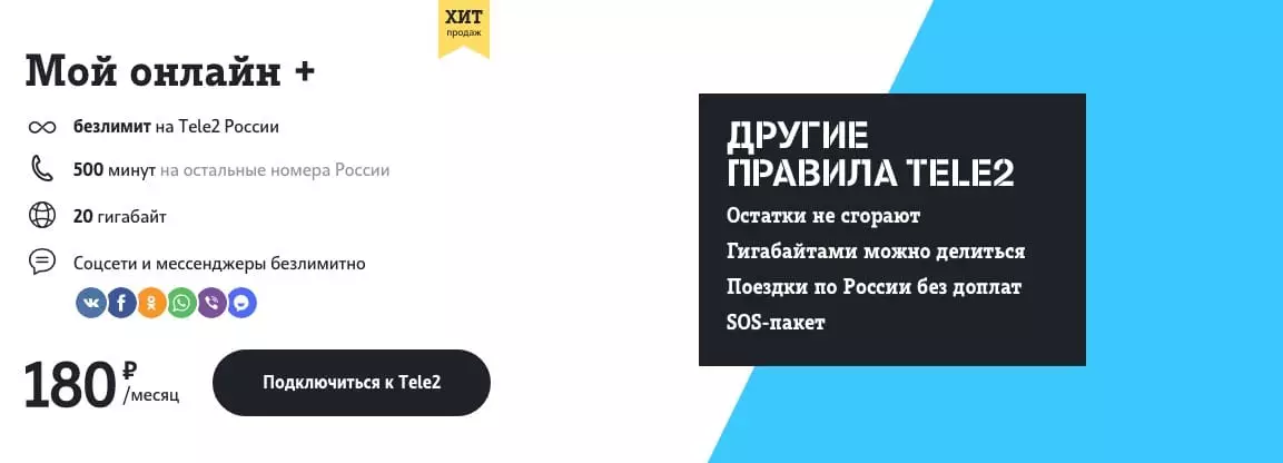 Uhlelo Olukhulu Lwezezimali Oluhle Lunikezwa I-Tele2 Opharetha Yeselula 24327_2