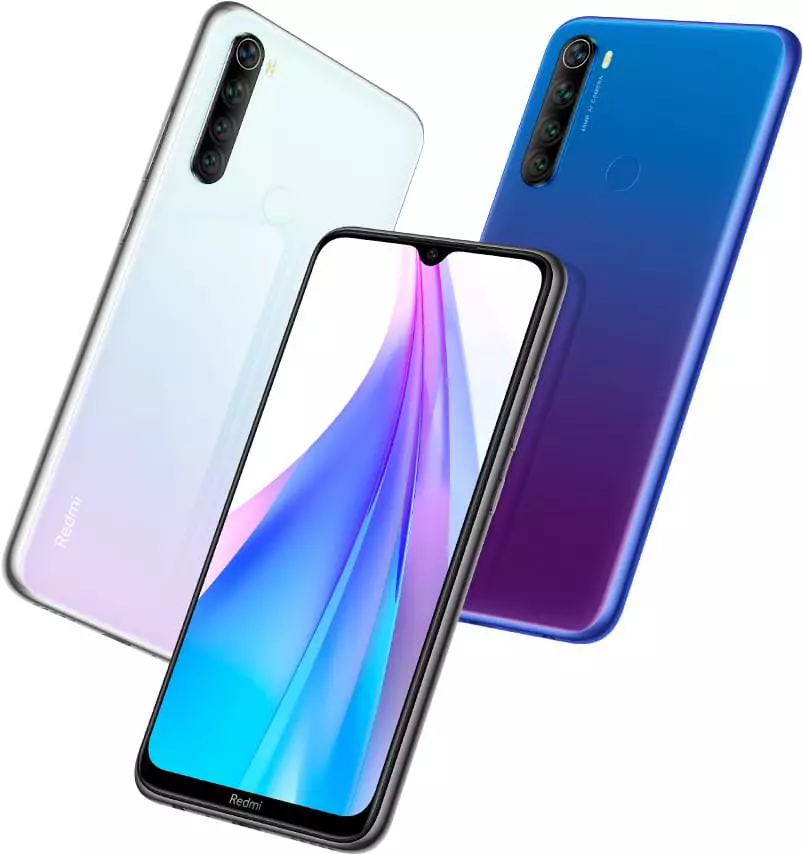 Presinteare Xiaomi Redmi Note 8T: Fiif Kamera's, stylfolle ûntwerp en NFC 24901_1