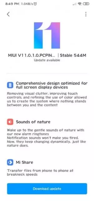 Xiaomi ໄດ້ປ່ອຍ Firmware ທົ່ວໂລກ Miui 11 ສໍາລັບໂທລະສັບສະຫຼາດງົບປະມານ 25661_4