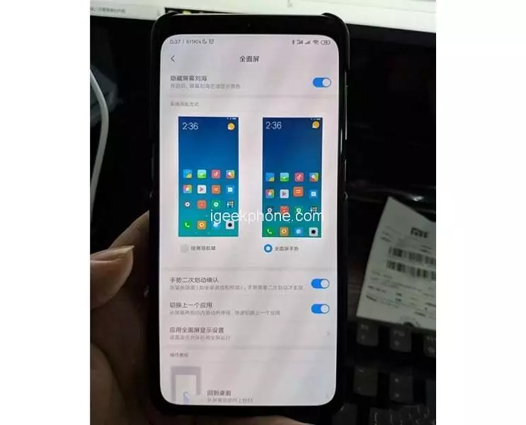 Xiaomi lanzou un novo firmware MIUI 10, que elimina os teléfonos intelixentes da principal desvantaxe 26090_2