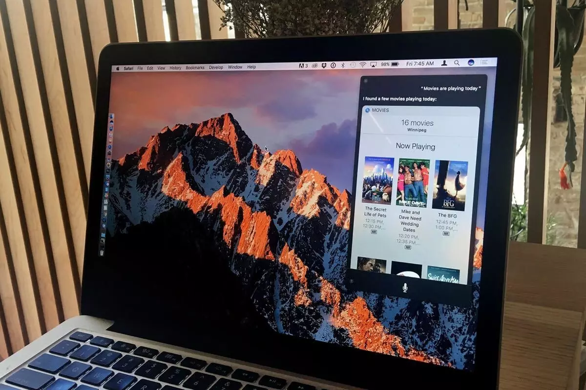 Today in MacOS Sierra will include automatic update