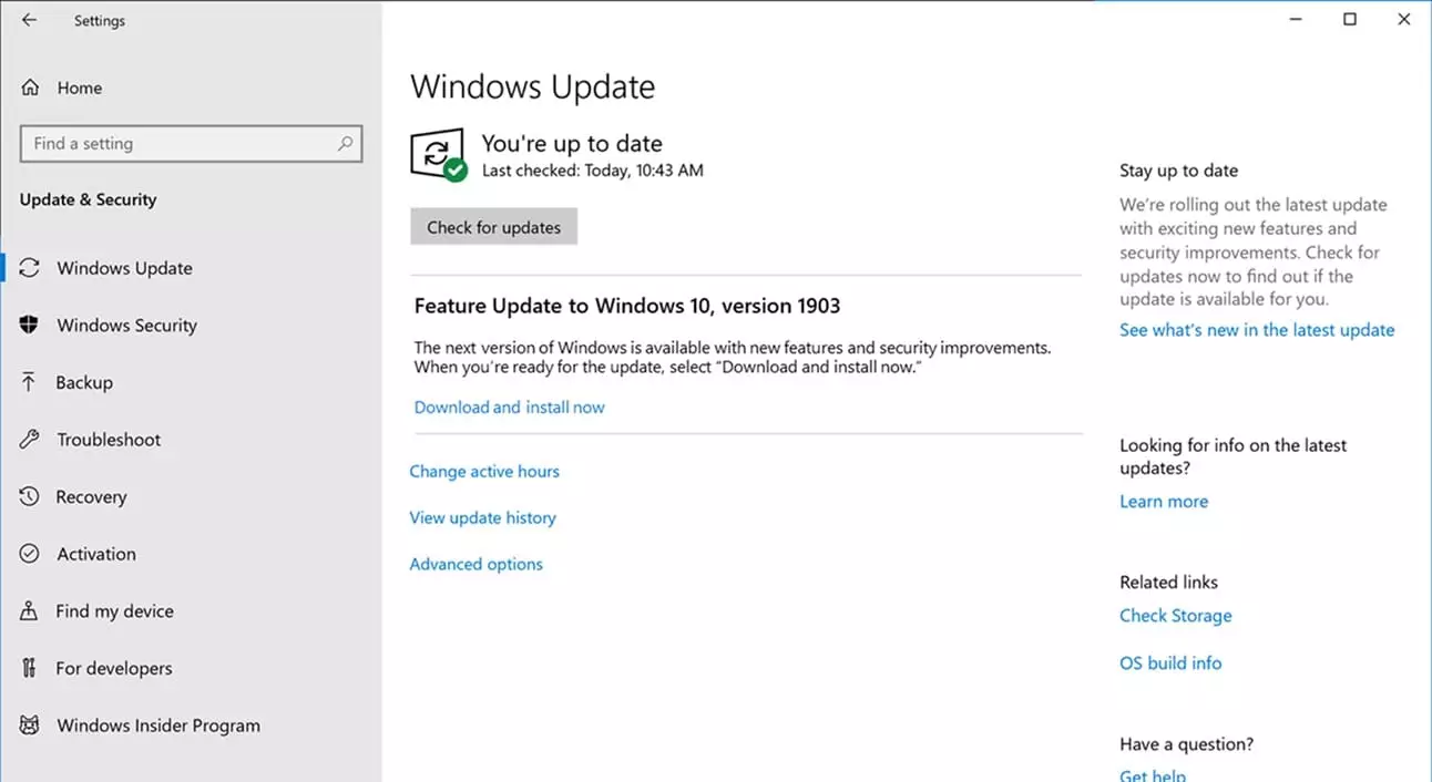 Microsoft hat in nije grutte fernijing frijlitten foar Windows 10, dy't de snelheid fan 'e operaasje ferdûbelet 26279_2