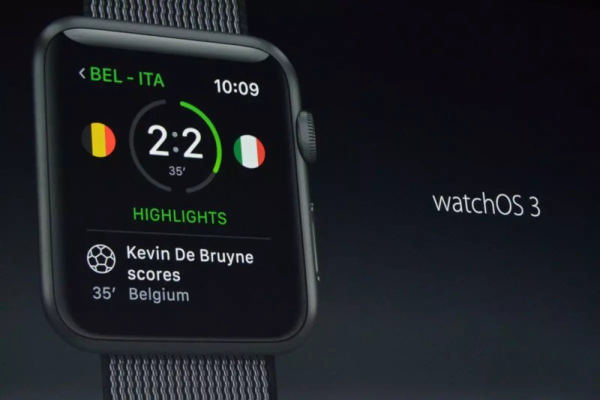 Apple menyajikan versi baru Watchos 3