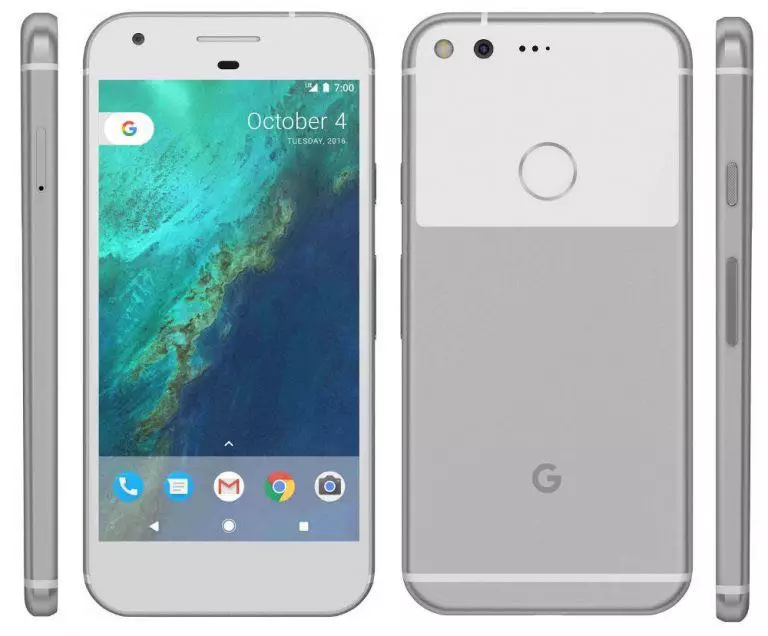 Google resmi Snapdragon 821-işlemci Pixel smartfon we Pixel XL durmuşa