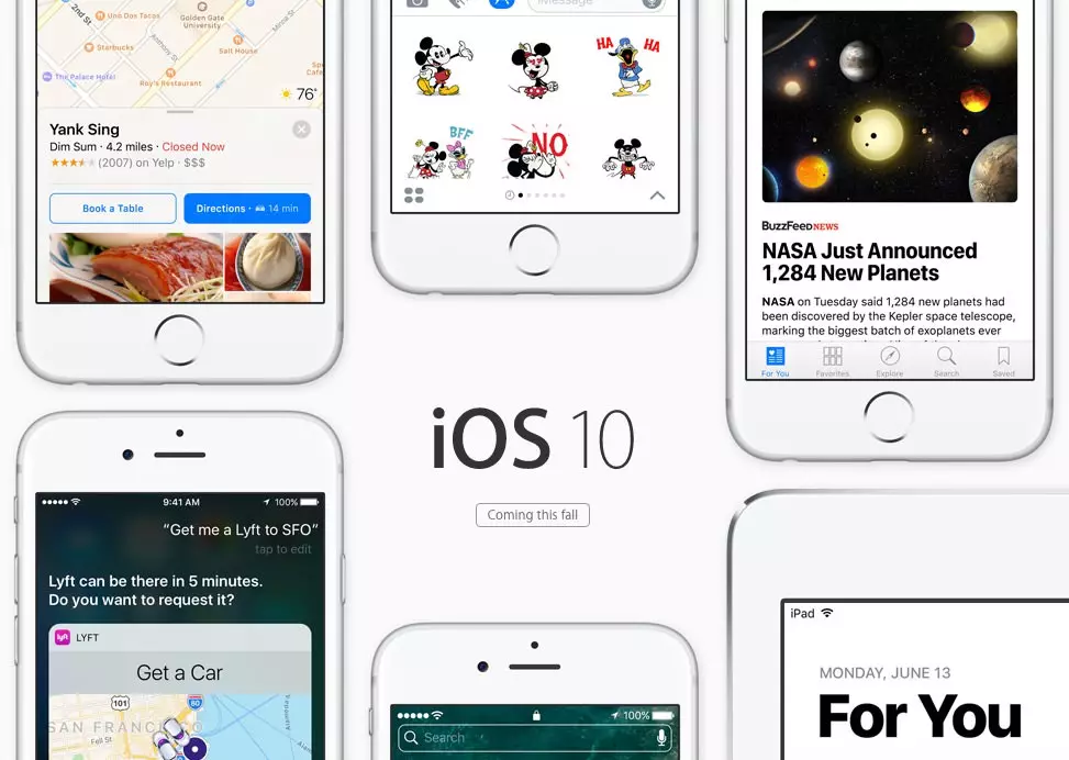 iOS 10 descargar beta 1