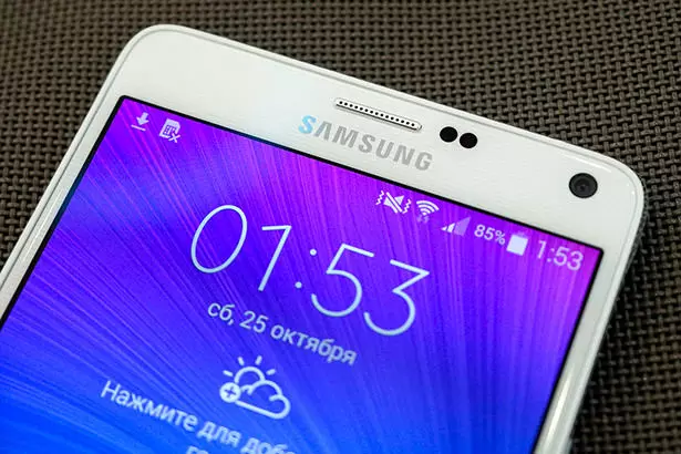 Samsung Galaxy Note 4 rere n'ime nde 4.5 n'ime ọnwa mbụ nke ahịa