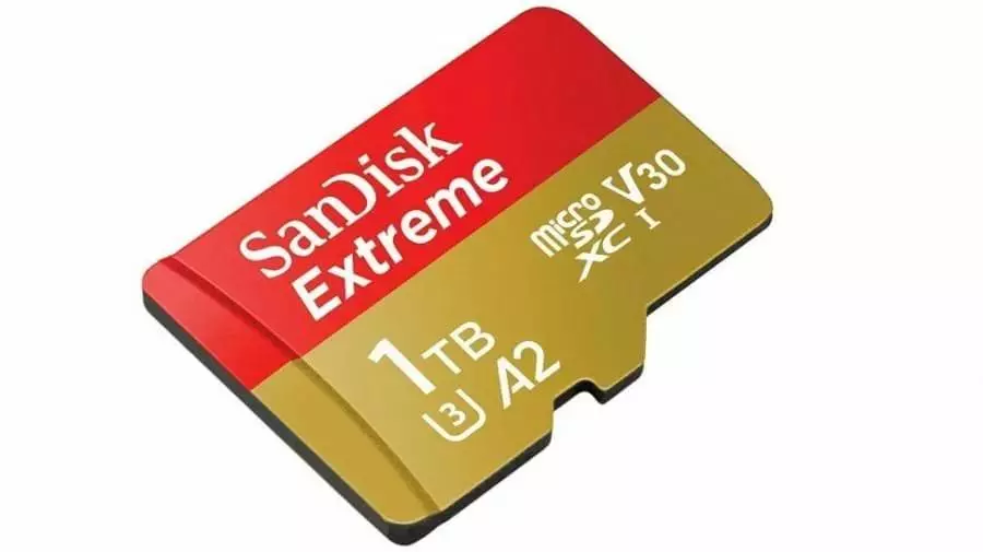 Sandisk lansearre in MicroSD-ûnthâldkaart mei in folume fan 1 TB by in gekke priis 27629_2