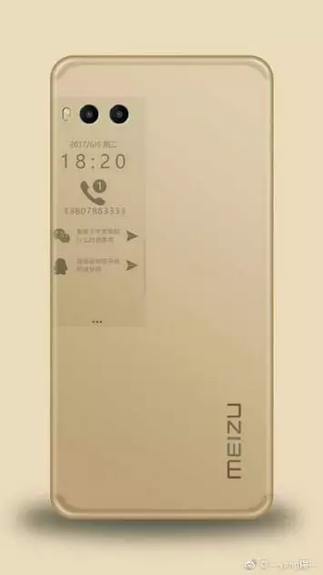 Meizu Pro 7 στις επίσημες εικόνες - το πιο ασυνήθιστο smartphone 2017 2798_5