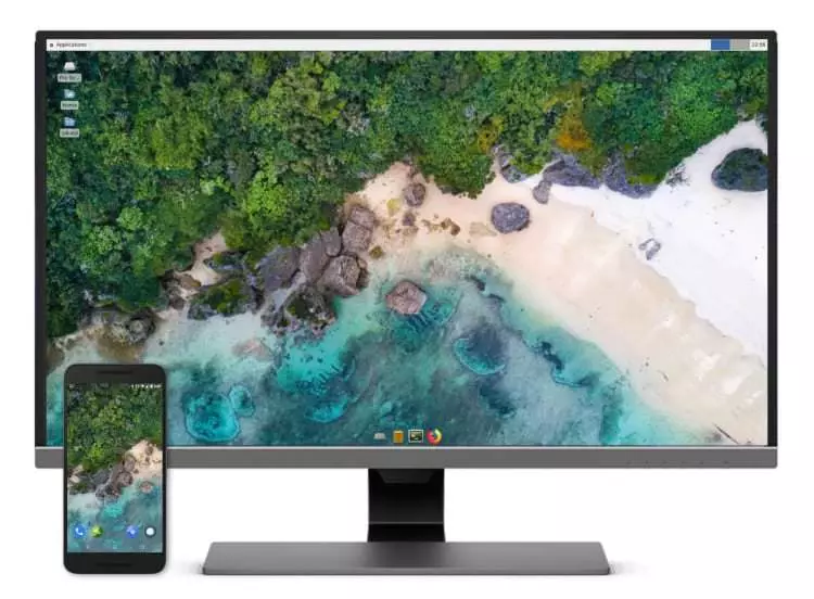 Ang bagong OS ay lumiliko sa anumang smartphone sa isang ganap na computer. 28165_2