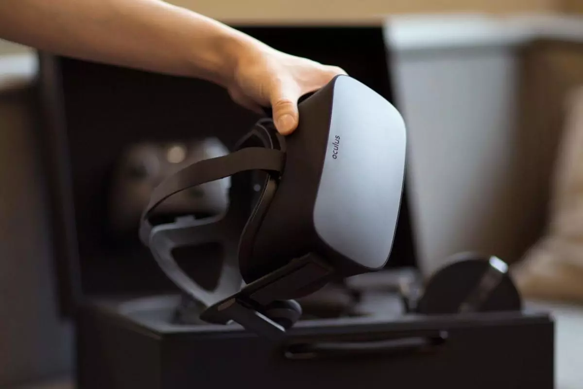 Virtual Reality Helmet Oculus Rift Ny generation kräver inte PC eller smartphone