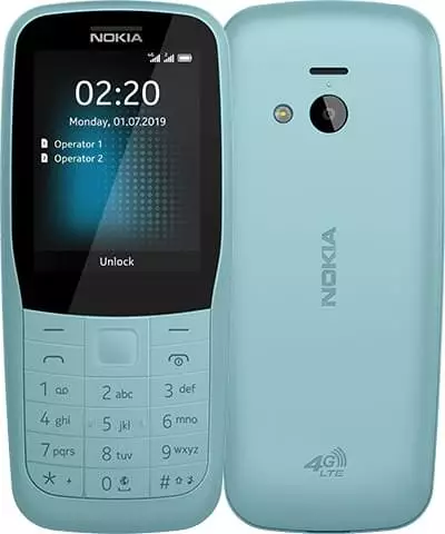 Nokia 220 Push-Button Telefon med support til 3G og 4G LTE blev til salg 28601_3