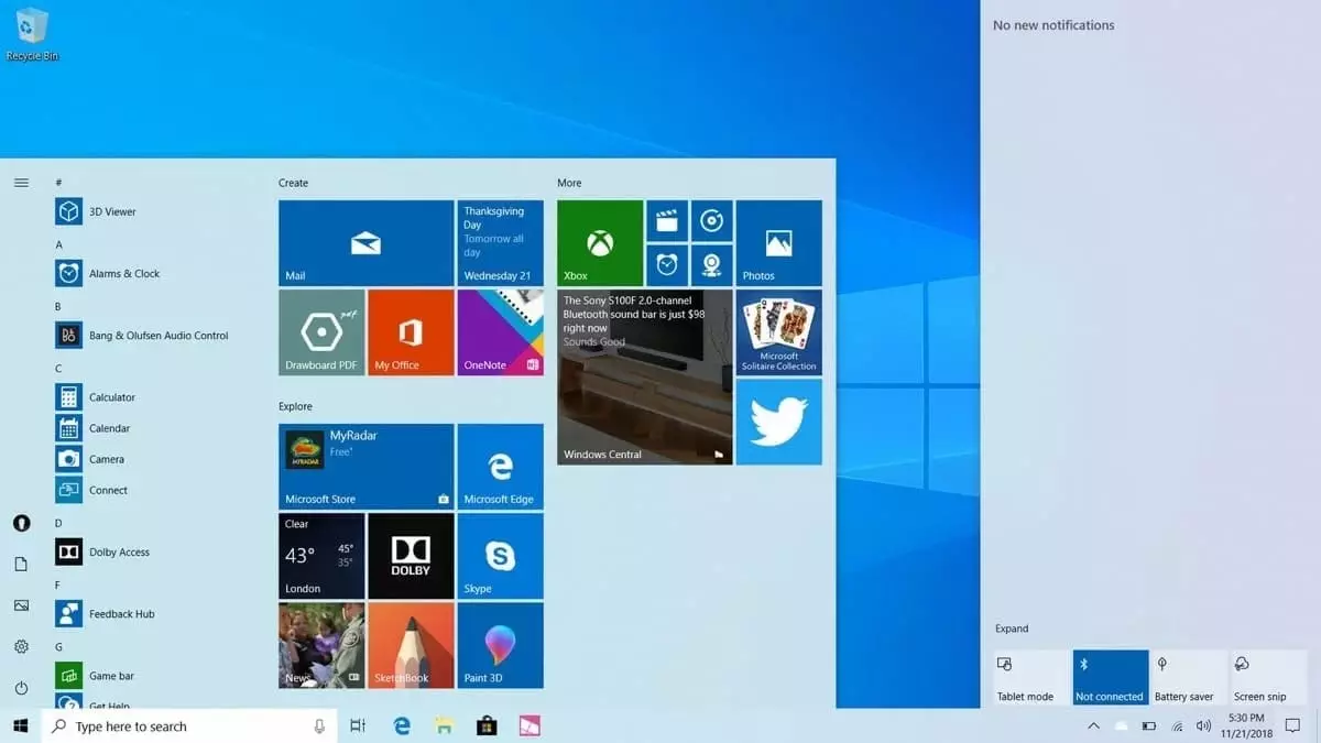 Ücretsiz Windows 10 değiştirme serbest bırakıldı 28603_2