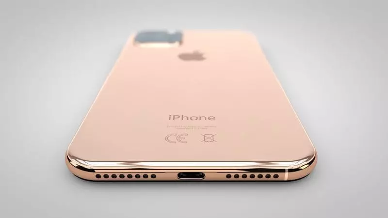 Mifananidzo yeiyo inoshamisa iPhone Xi ine katatu kamera 