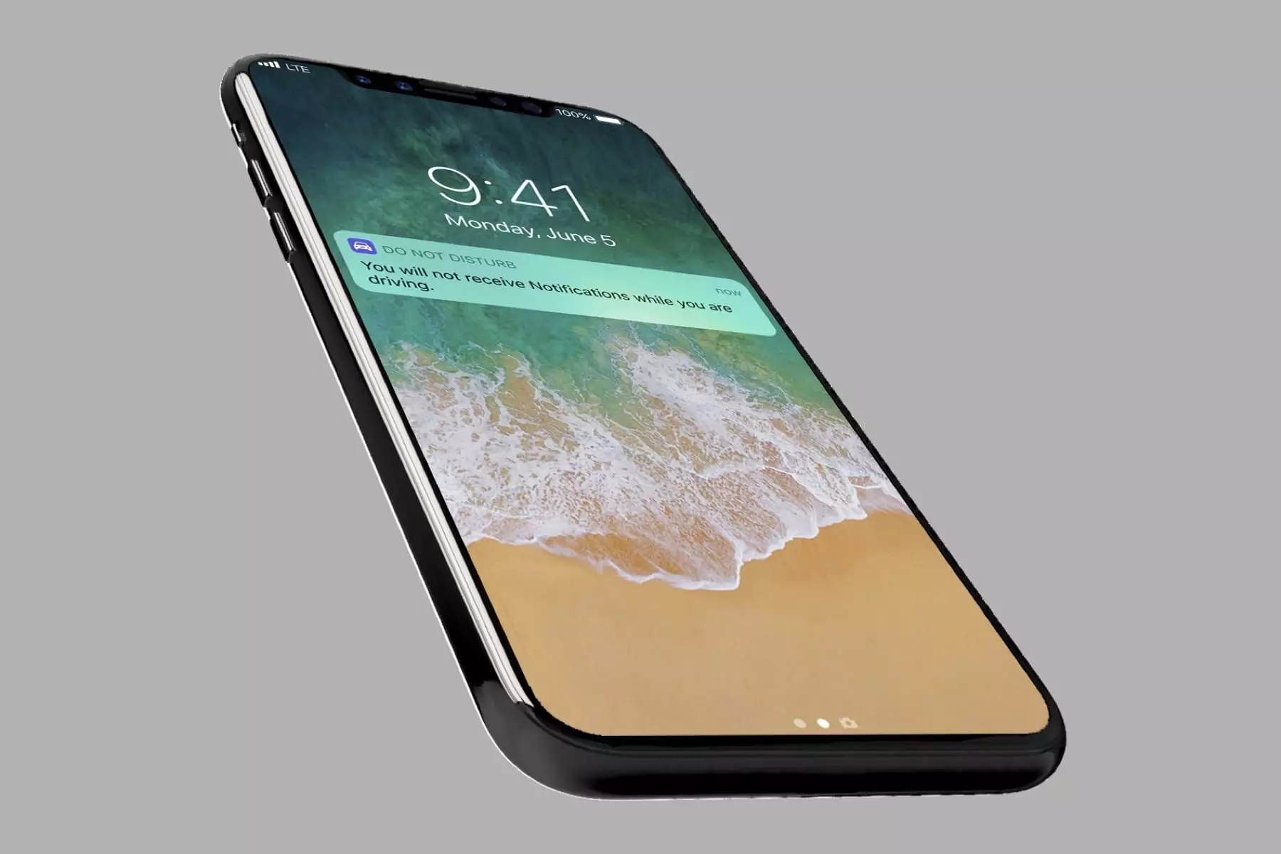 이것은 이제까지 세계에서 본 것입니다 - iPhone 8 이미지를 실행하는 iOS 11