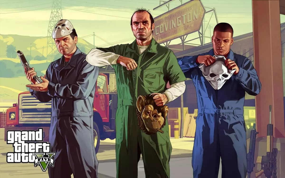 Grand Theft Auto V liberigita por inteligentaj telefonoj sur Android 30162_1