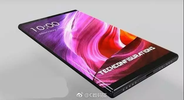 Xiaomi mi Mix 2 ndiyo inonyanya kuvhenekera smartphone ya 2017, iri pasi pesimba 3050_1