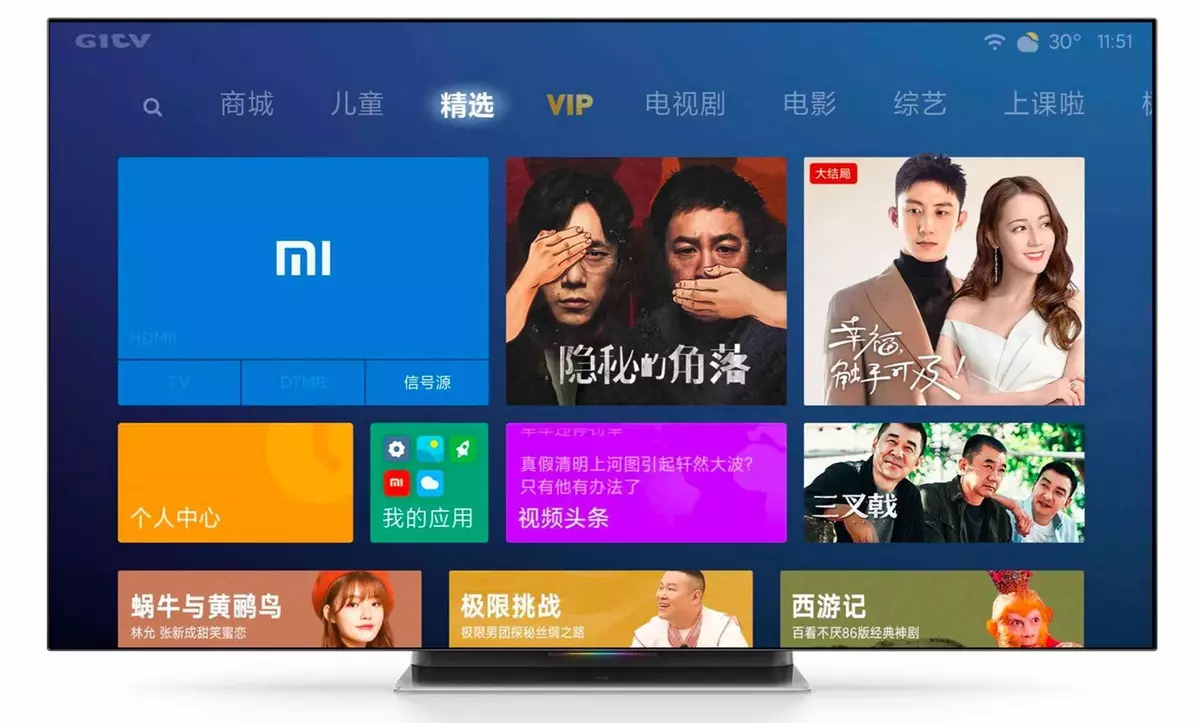 Xiaomi Mi TV ustasi - OLED va 120 Hz chastotasi bilan ilg'or televizi 30598_2