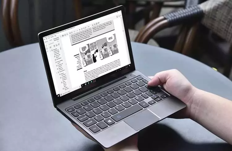 Better MacBook: presinteare de meast kompakte laptop GPD P2 Max op Windows 10 30659_1