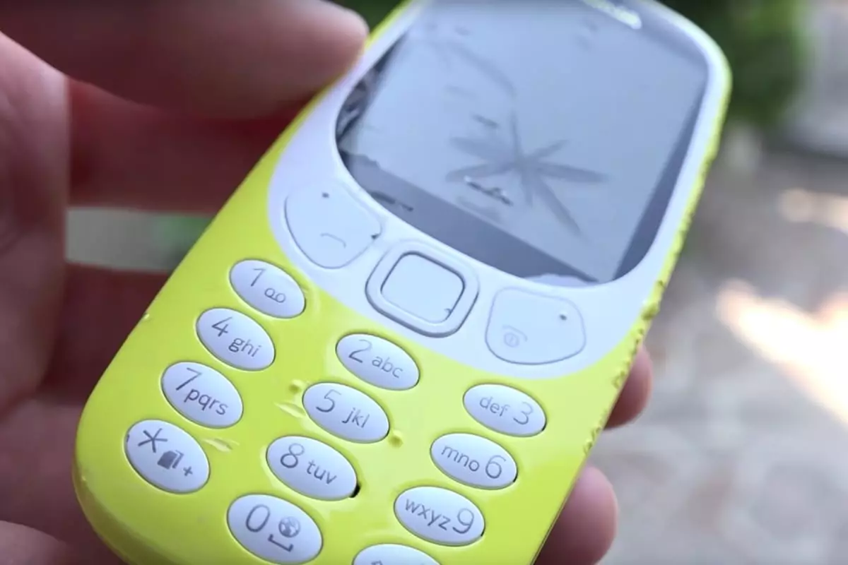 Шинэ утасны Nokia Nokia 3310 (2017 оны) шинэ утасны Noce Indane-ийн цуврал тест (2017)