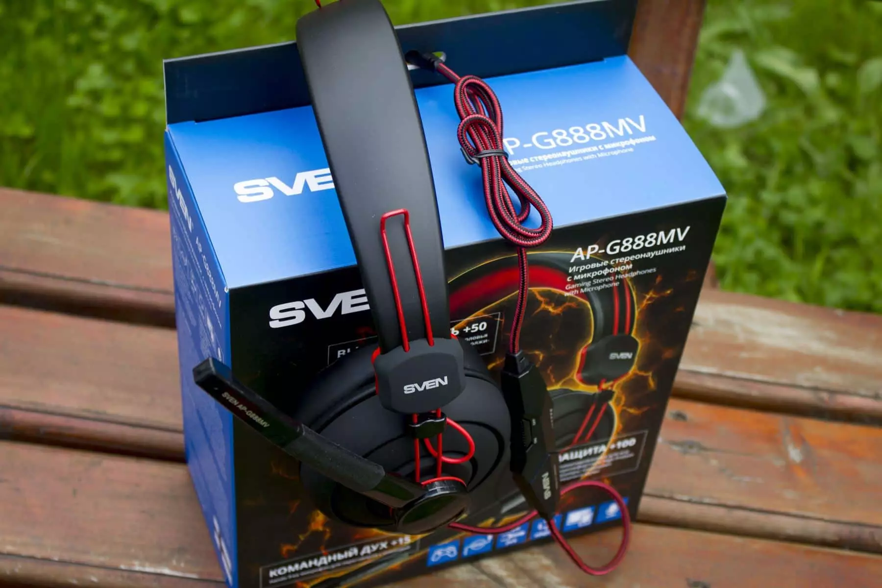 Sven AP-G888MV Game Headphone Pangkalahatang-ideya