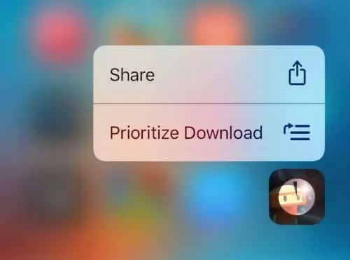 סדר עדיפויות הורדות iOS 10 App Store