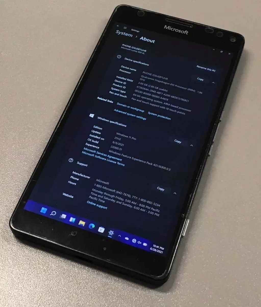 Windows 11 smartphone yüklü edilə bilər, və bir çox artıq görmüşük 33_3