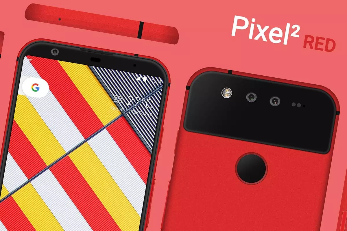 Täglicher Tag: Top-Google Pixel 2 in 12 Farben auf hochwertigen Bildern