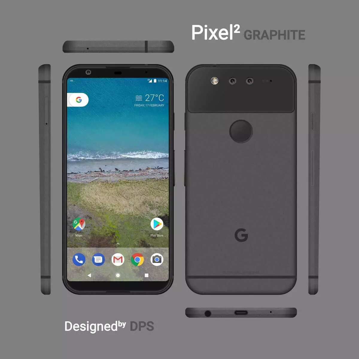Poé sapopoé: Top Google Pixel 2 dina 12 warna dina gambar kualitas luhur 3413_5