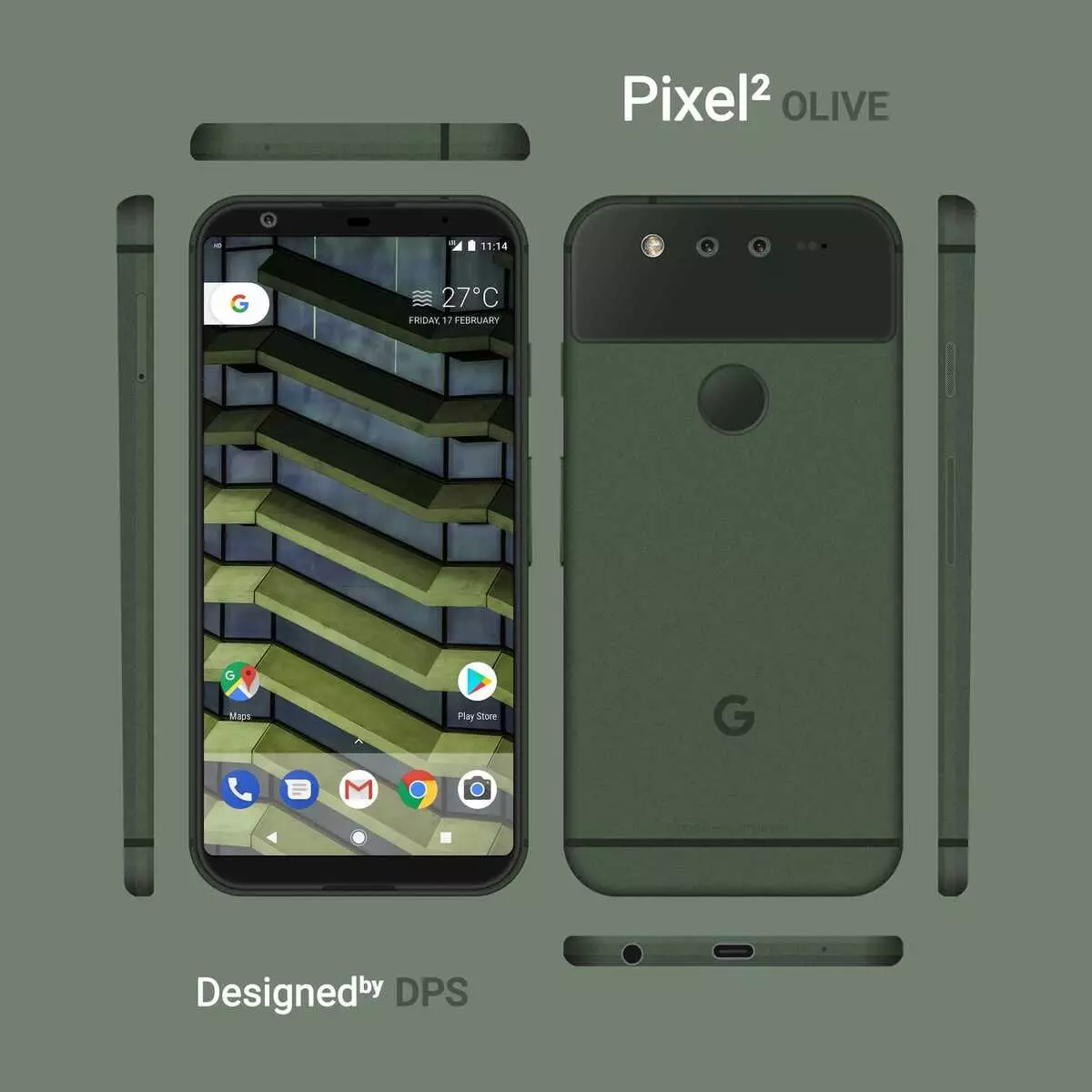 Daaglikse Dag: Top Google Pixel 2 in 12 kleure op 'n hoë-gehalte foto's 3413_8