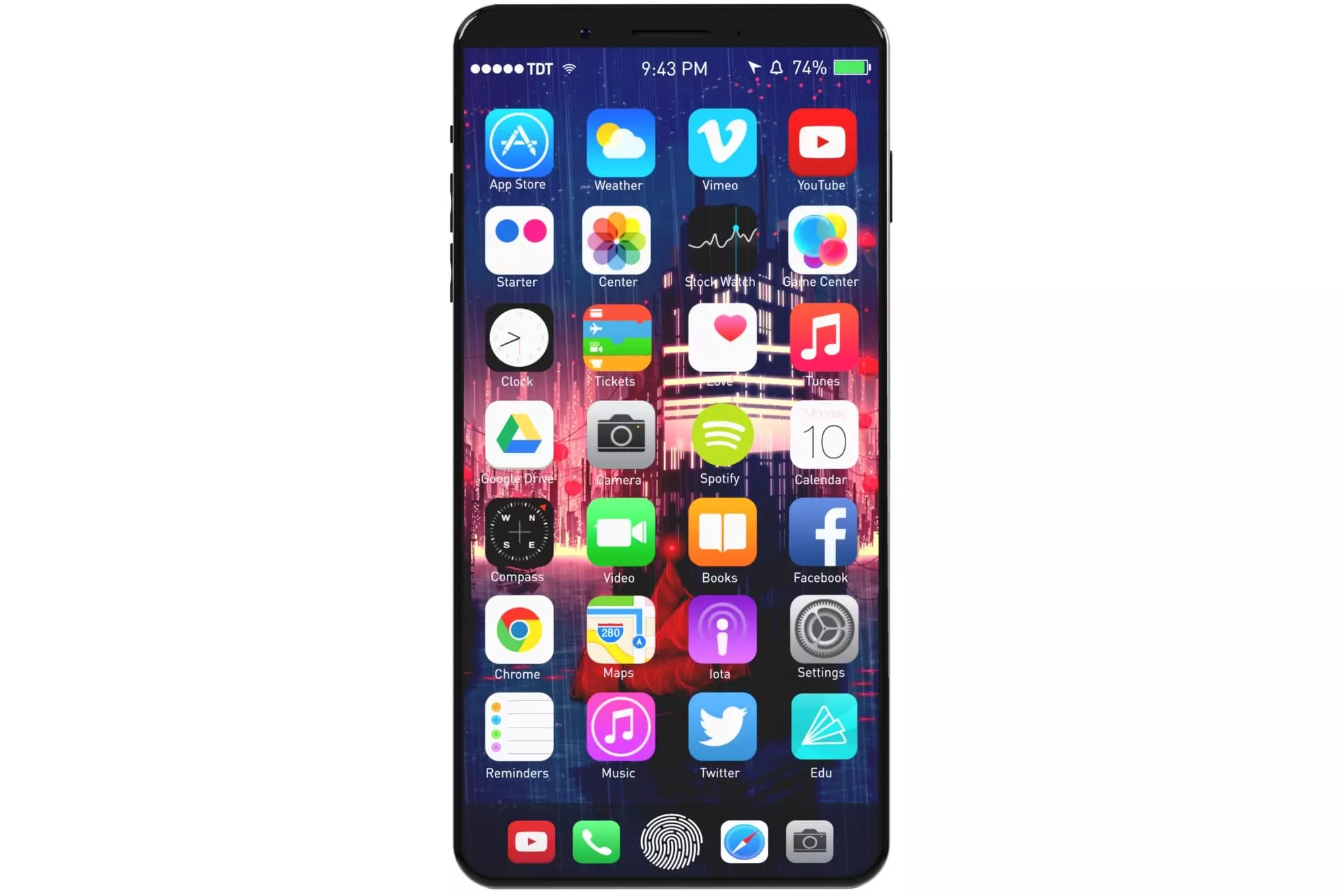 Daxuyaniya tiliyê li iPhone 8 dê li cîhek nediyar were cîbicîkirin 3430_1