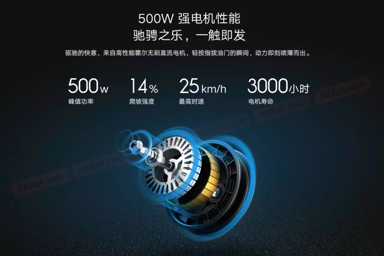 Xiaomi Mijia Scooter 1S는 화면과 30km의 스크린과 뇌졸중으로 전기 스쿠터를 표시합니다. 34560_6