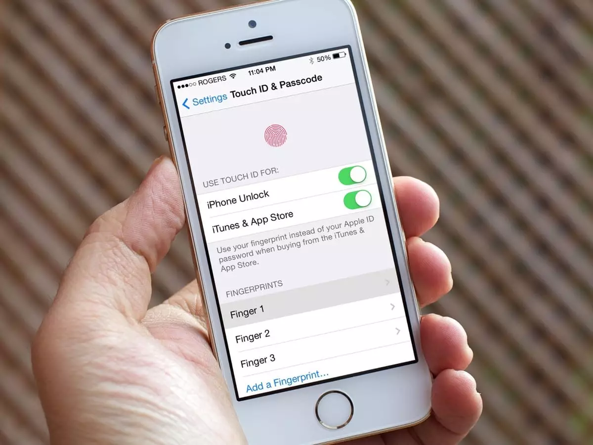 Apple Touch Id iPhone iPad 4