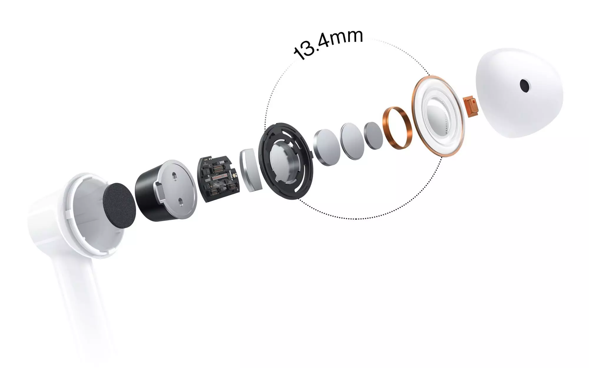 OnePlus rovells - Nova Auriculars sense fil de treball de 30 hores sense necessitat de recàrrega 35084_2