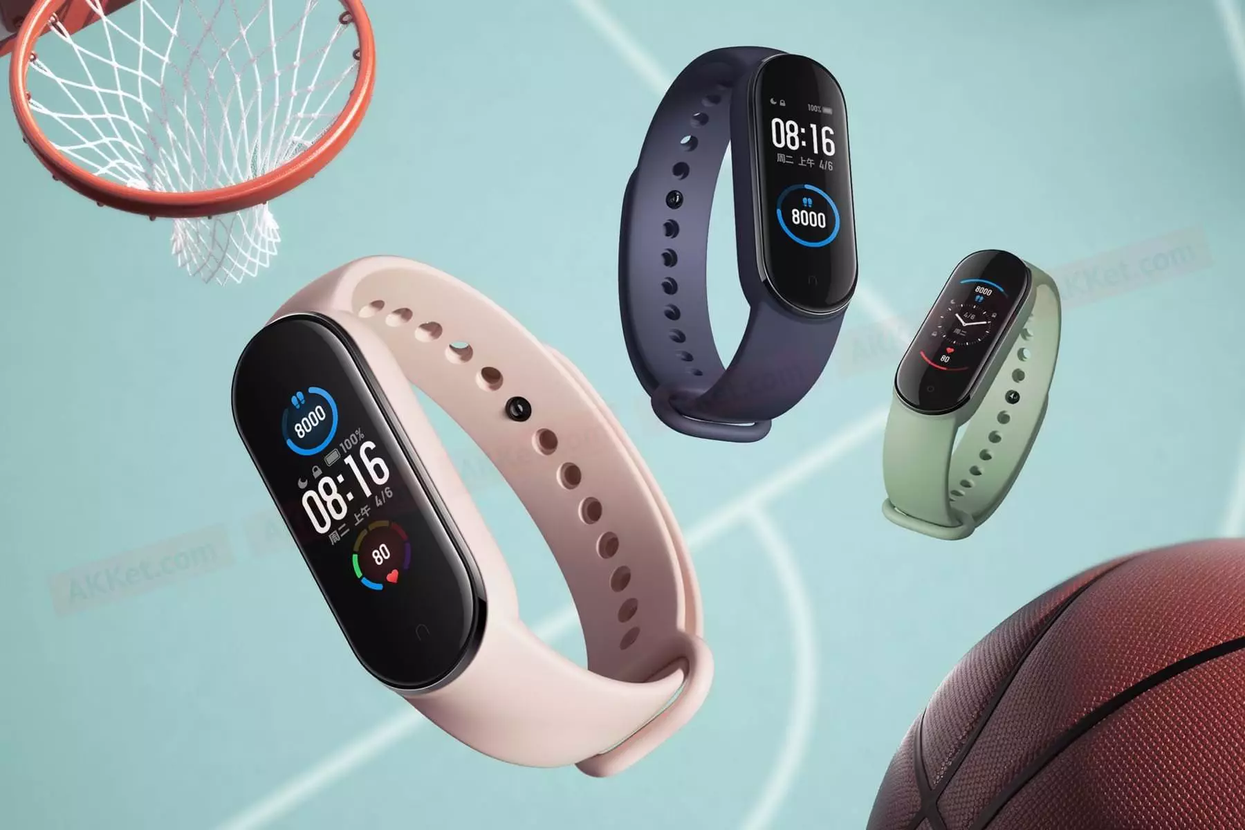 Tilkynning Xiaomi Mi Band 5 - nýtt íþrótta armband með litaskjá og nýjum eiginleikum 35690_2