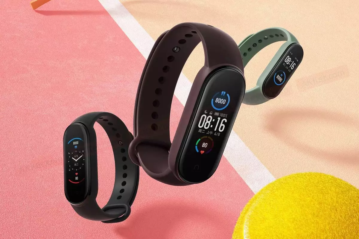 Chiziviso Xiaomi Mi Band 5 - Iyo New Sports Bracelet ine ruvara screen uye mitsva mitsva 35690_3