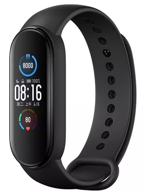 Phatlalatso Xiaomi Mi Band 5 - Seketsoana se secha sa lipapali ka skrine sa mebala le likarolo tse ncha 35690_8