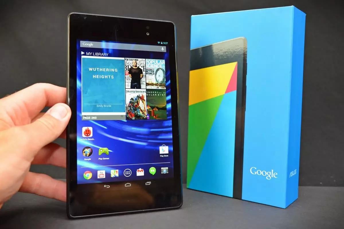 Lae alla Android 7.0 Nougati operatsioonisüsteem Google Nexus 7 (2013)