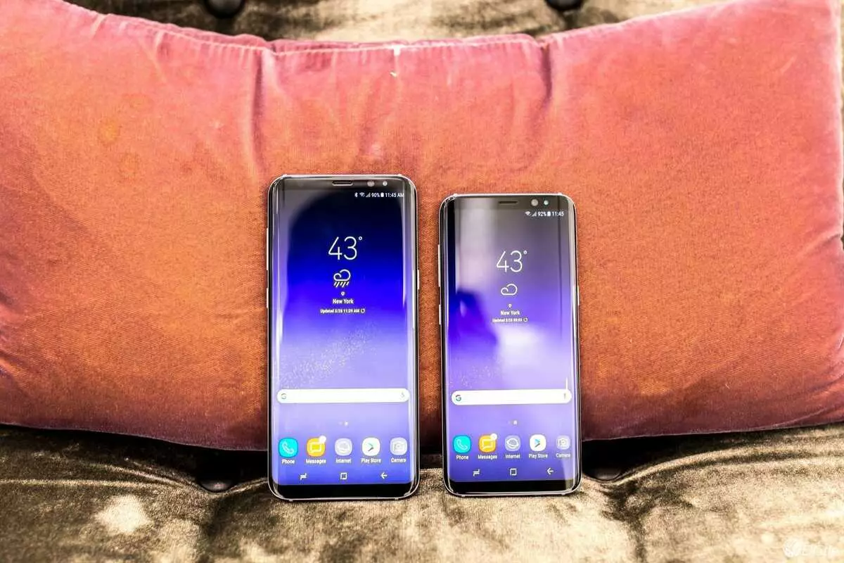 Samsung Galaxy S8 Galaxy S8 + פאָטאָ איבערבליק 9