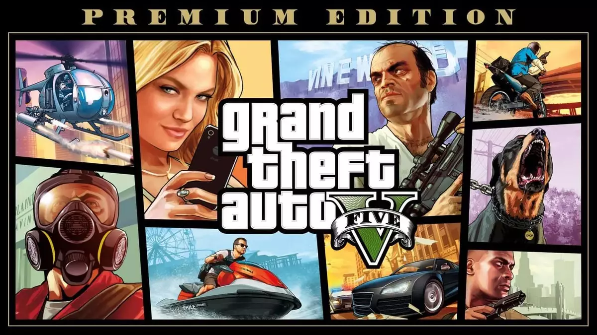Rockstar jokoak kaleratu zuen Grand Theft Auto V hobetua grafiko errealistekin 37898_1